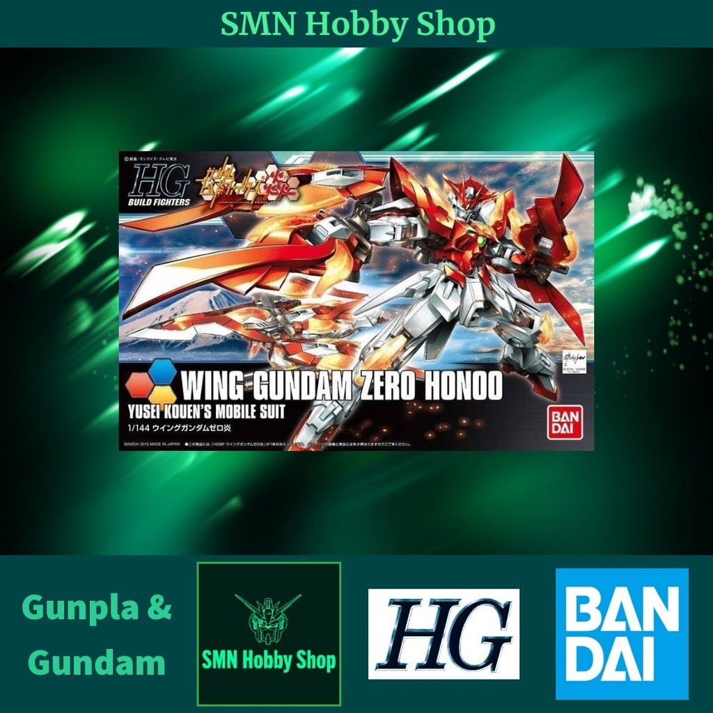HG 1/144 Wing Gundam Zero Honoo 033 Gunpla Gundam Toys Plastic Model ...