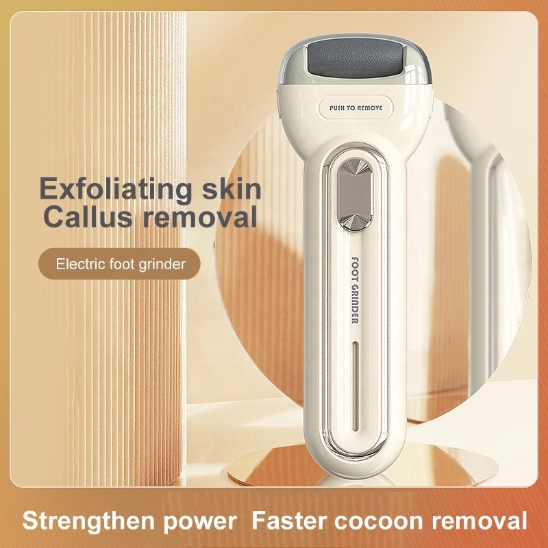 Rechargeable Feet File Pedicure Foot Grinder Hard Dead Skin Scrubber 3 ...