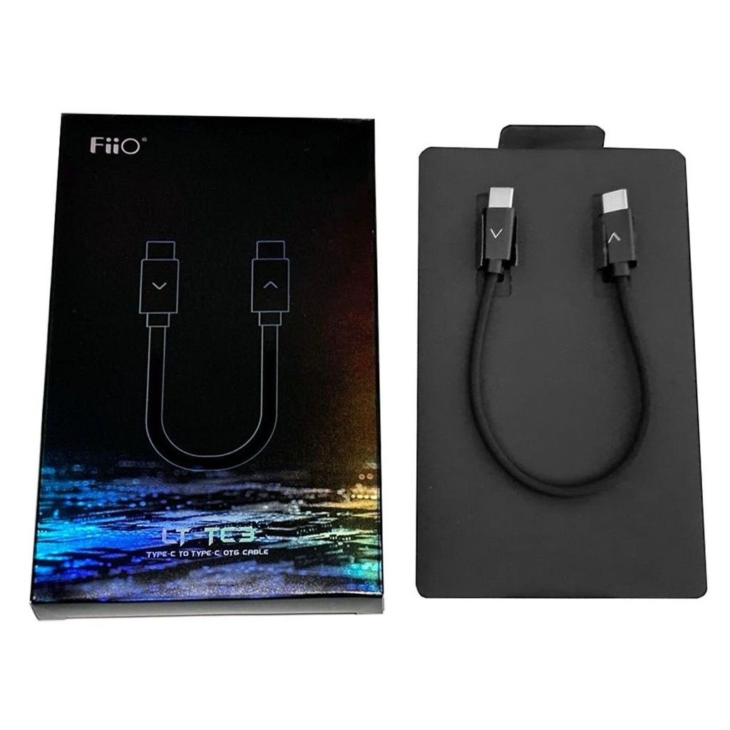 FiiO LT-TC3 USB-C to USB-C OTG Charging/ Data Cable (20cm) | Shopee ...