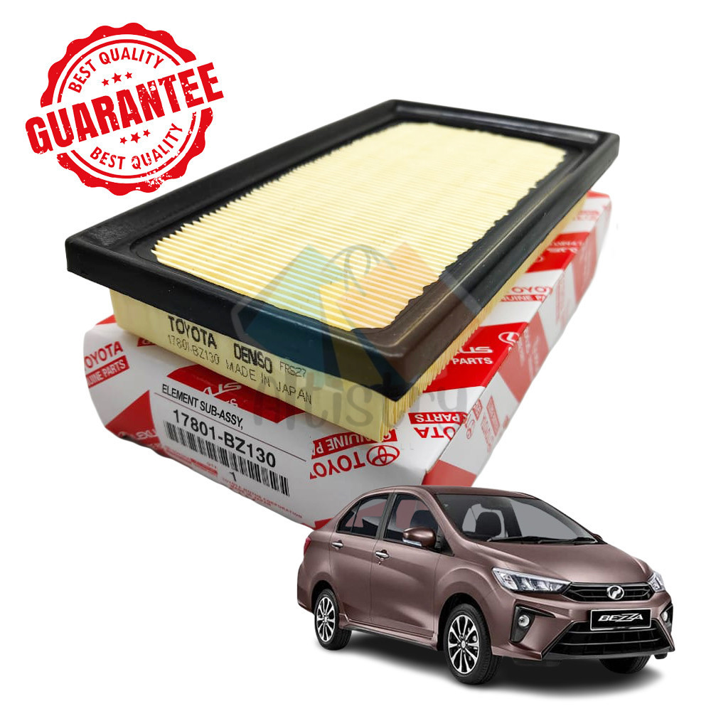 PERODUA BEZZA 1.3 TOYOTA DENSO AIR FILTER (17801-BZ130) | Shopee Malaysia