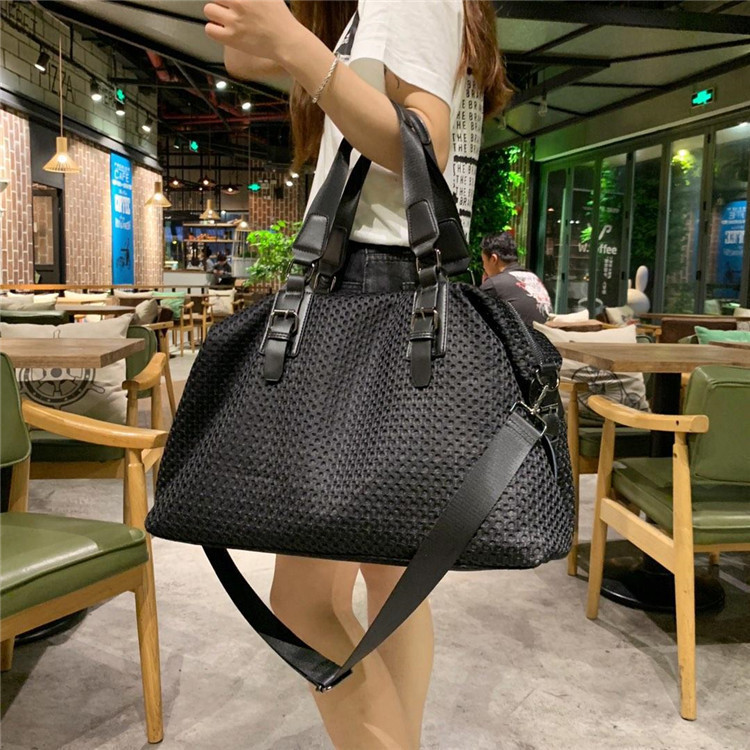 Trendy luas kapasiti besar perjalanan Duffel Bag ringan tahan lama beg ...