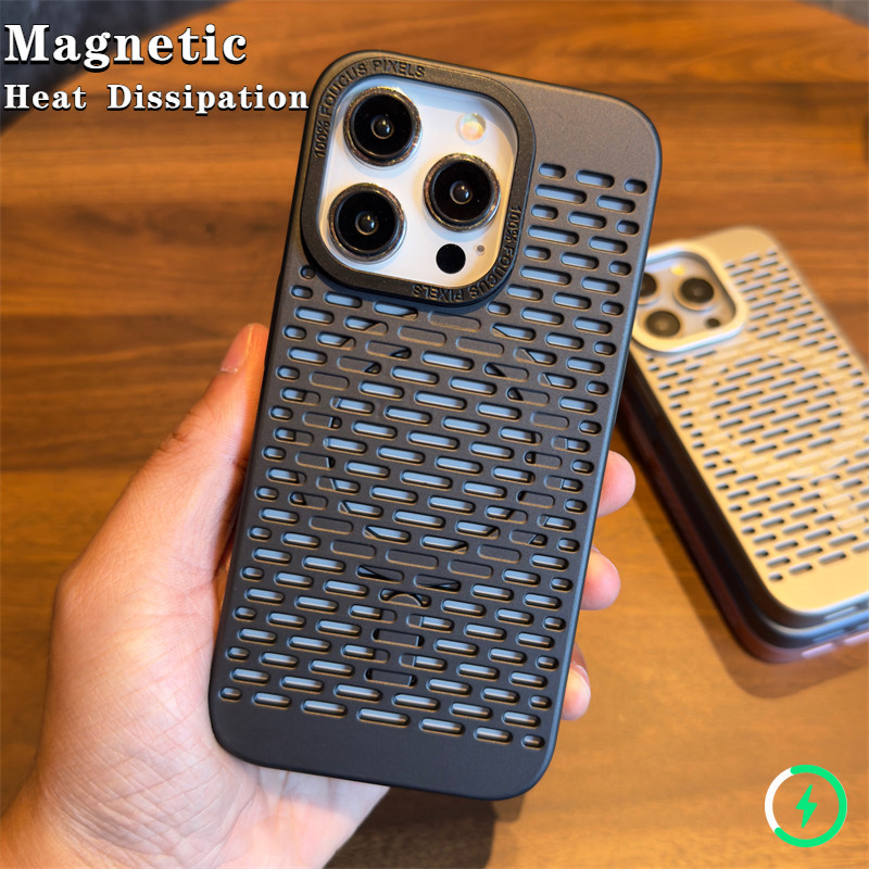 Luxury Heat Dissipation Ultra Thin Hard PC Case For iPhone 15 Pro Max ...