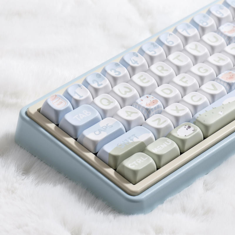 Summer Farm PBT Dye-Sub MDA FOA XOA Custom Keycap Set for Mechanical ...