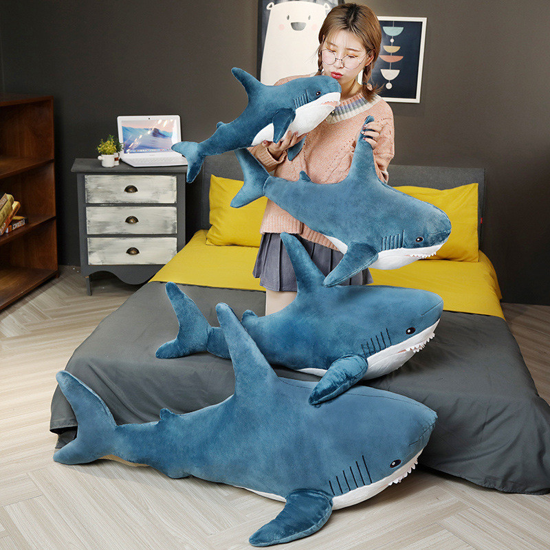 Shark Doll Plush Toy Creative Influencer Doll Ragdoll Cute | Shopee ...