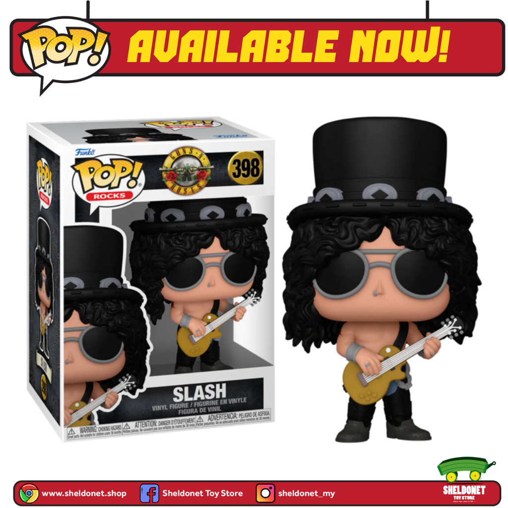 Funko Pop! Rocks: Guns N' Roses - Slash (1990's) | Shopee Malaysia