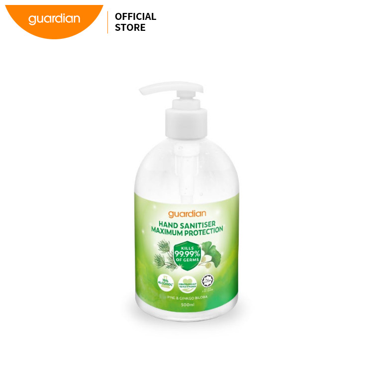 Guardian Antibacterial Max Protect Hand Sanitiser 500ml | Shopee Malaysia
