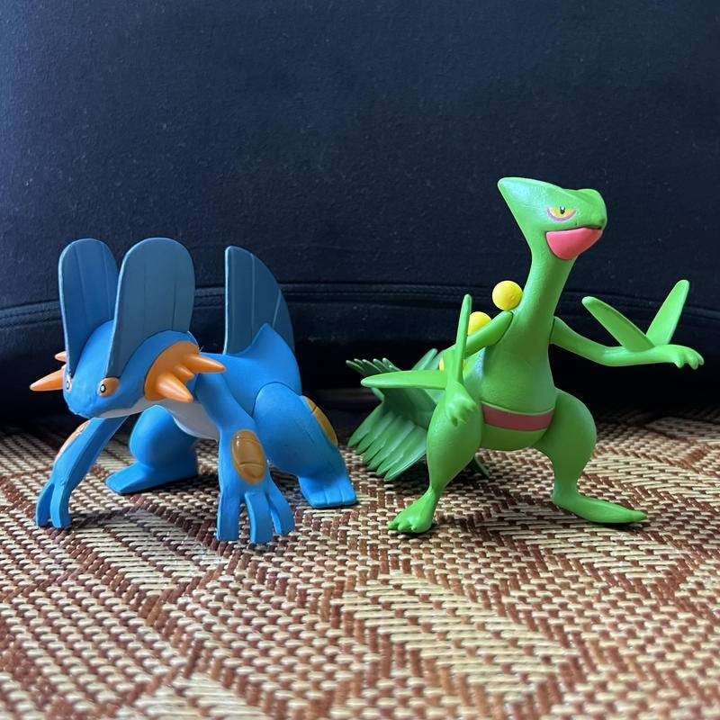 Original Pokemon Sceptile Swampert action figure | Shopee Malaysia