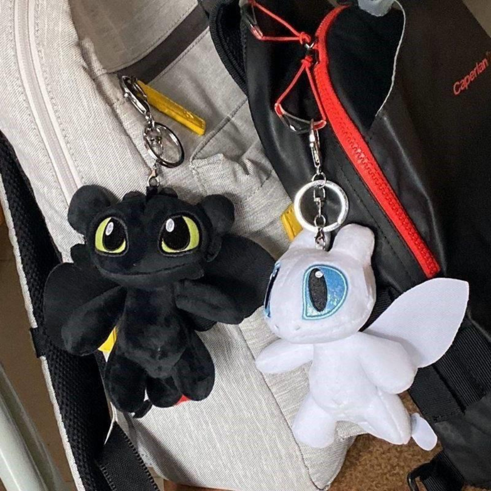Cartoon Little Flying Dragon Toothless Doll Keychain Backpack Pendant ...