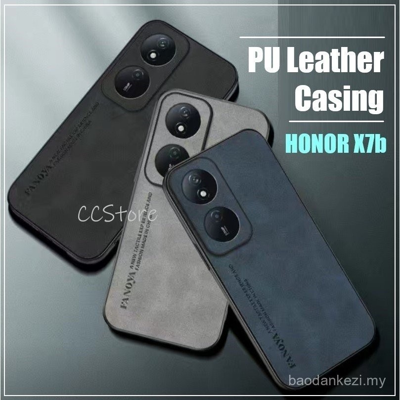 Honor X8b / X7b 5G Original Smooth Leather Lens Protection Full ...