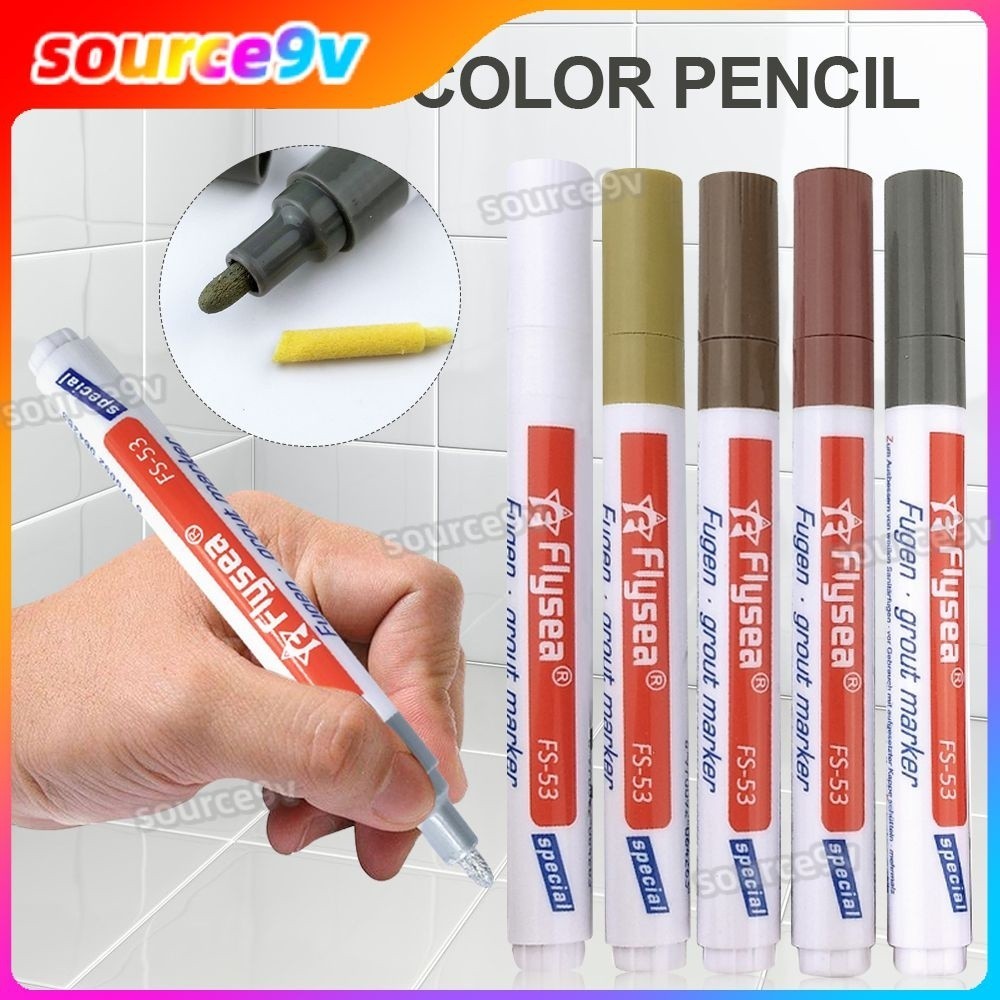 Waterproof Tile Marker Grout Pen Light Grey/dark Gray Tile Paint Marker ...