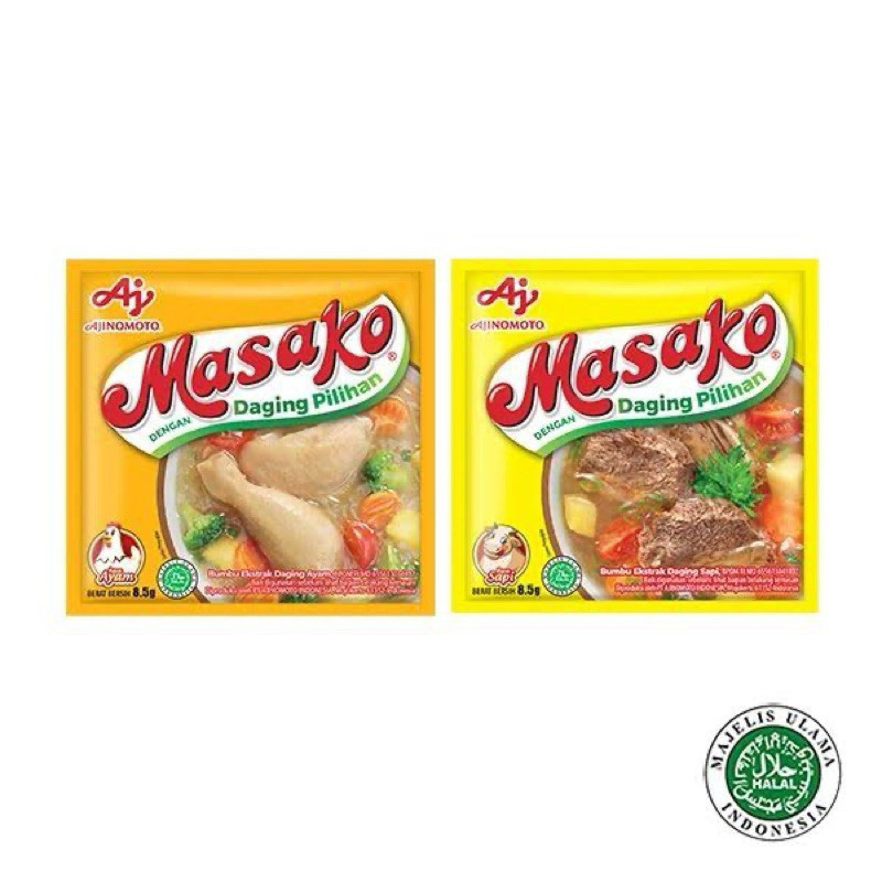Masako Perisa Ayam / Daging (8.5gram) | Shopee Malaysia