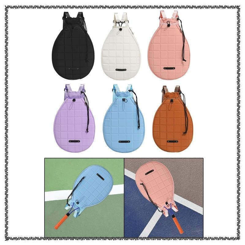 [MCA] Tennis Backpack Polyester Portable Racket Carry Bag for Men Women ...