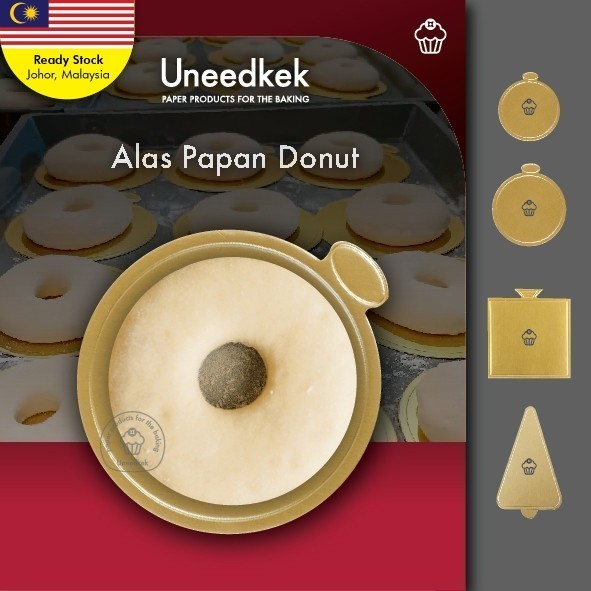 Uneedkek Mini Cake Board | Lapik Donut | Papan Alas Donut | Dessert ...