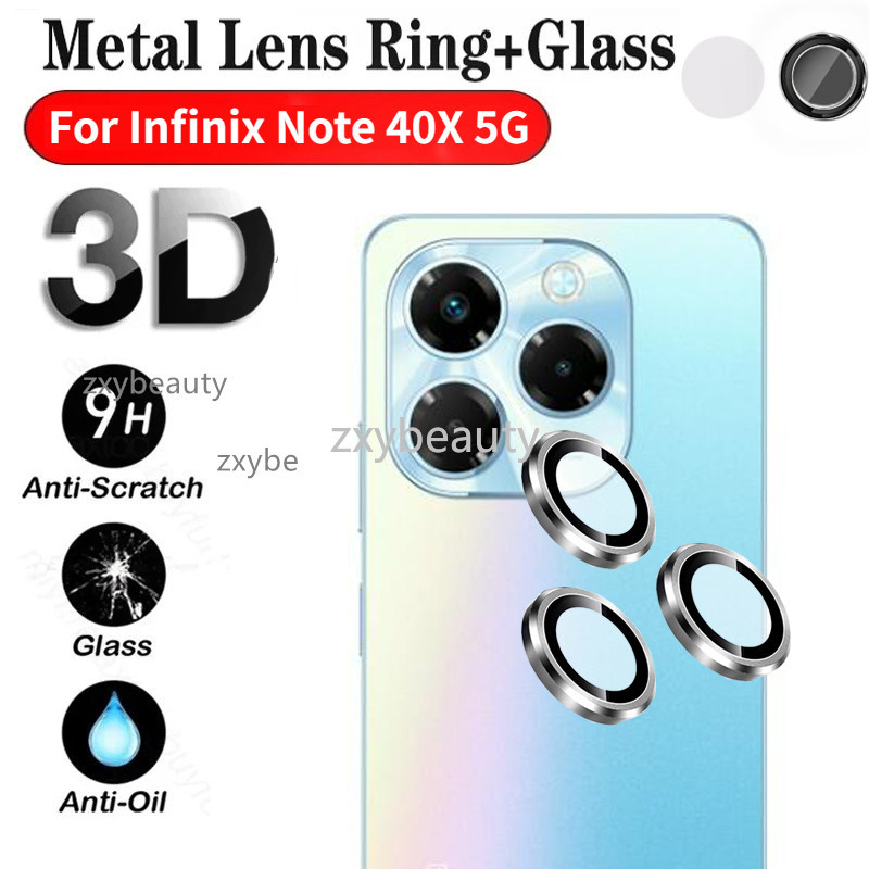 Infinix Note 40X 5G 2024 Camera Lens Protector Glass for Note40X Back ...
