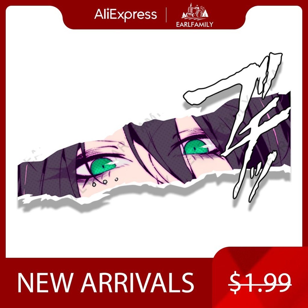 EARLFAMILY Gyaru Reze Fanart Car Sticker Slap Anime Chainsaw Man Sketch ...