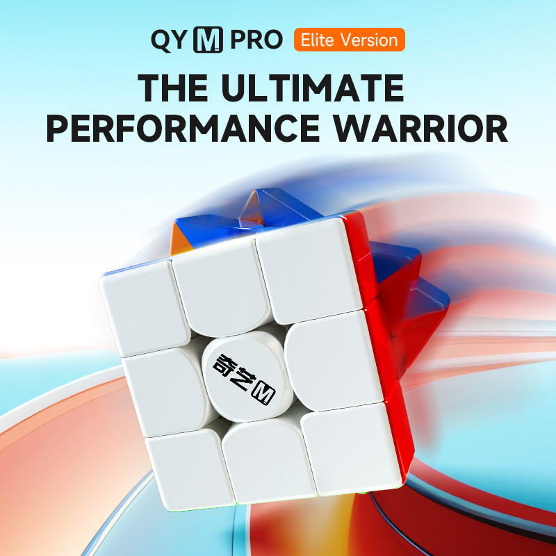 Qiyi M Pro Elite 3x3 Magnetic Cube Professional 3x3 Speed Cube Puzzle ...
