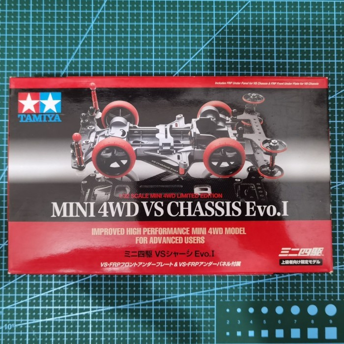 Tamiya Mini 4wd Chassis Evo I | Shopee Malaysia