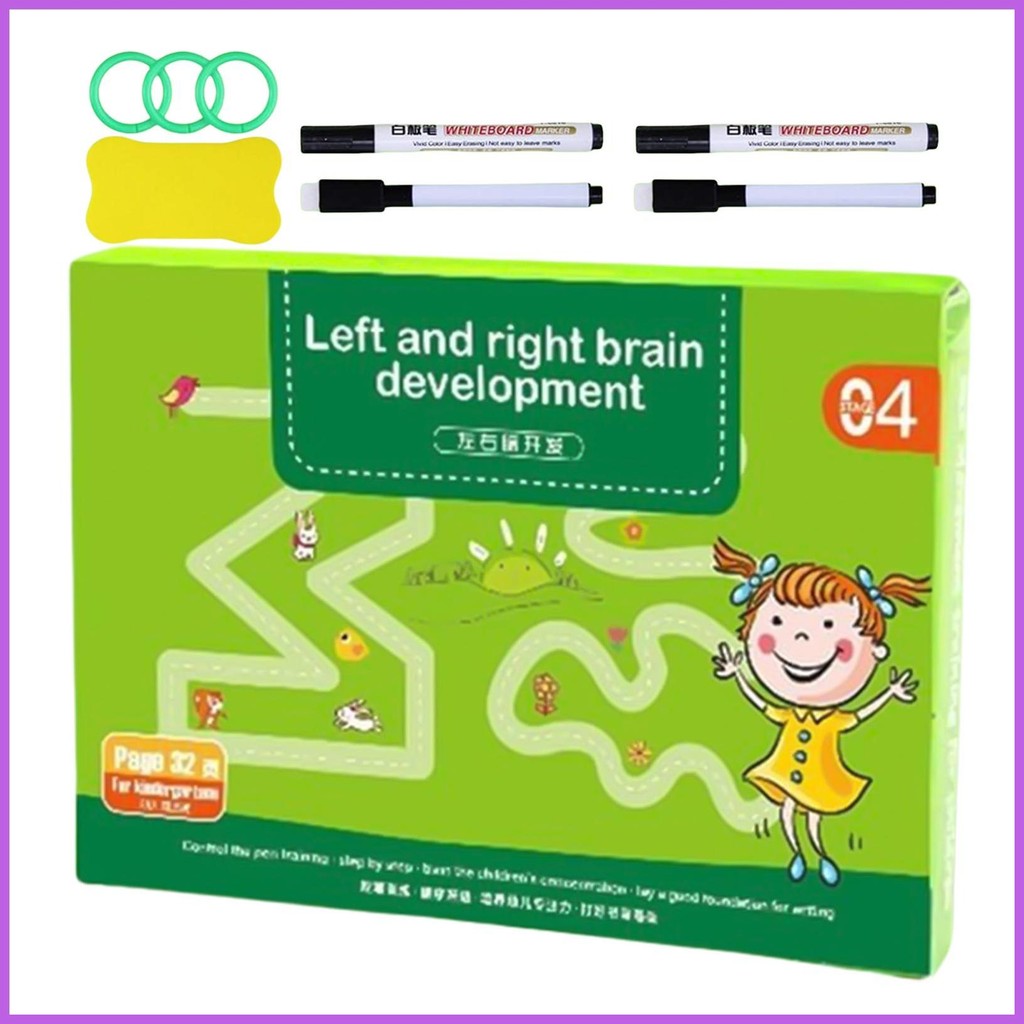 Scribble Smart Workbook Control Training Book Reusable Practice ...