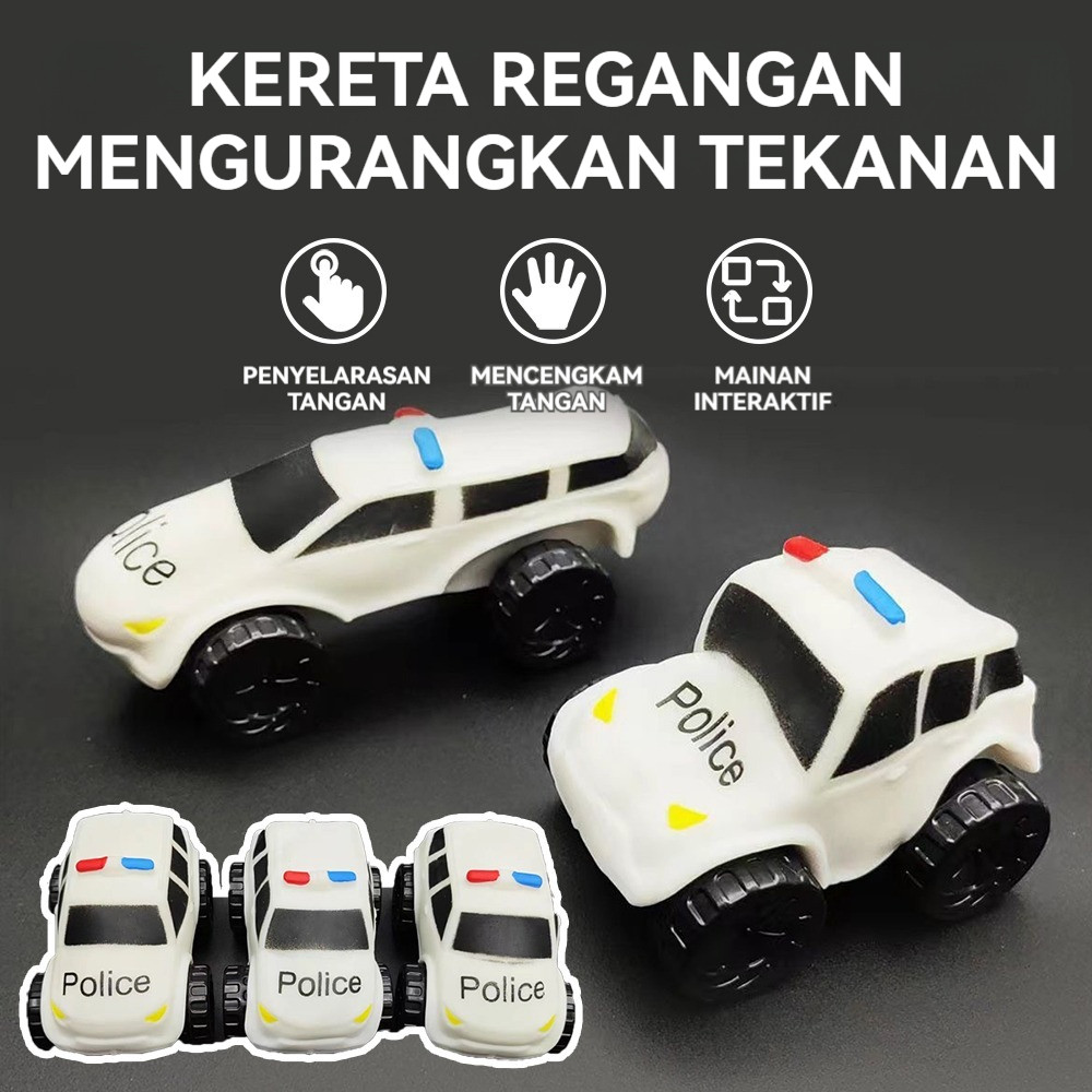 Deformable Car Toy Relieve Stress Stretching Toys Kids Rally Toy Car ...