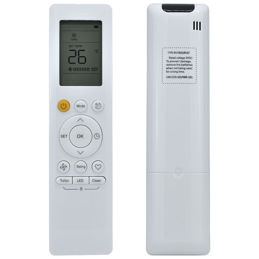 New RG10B(B)/BGEF For AC A/C Remote Control RG10B(B2)/BGEF RG10B1(B)/BGEF Air Conditioner Remote ...