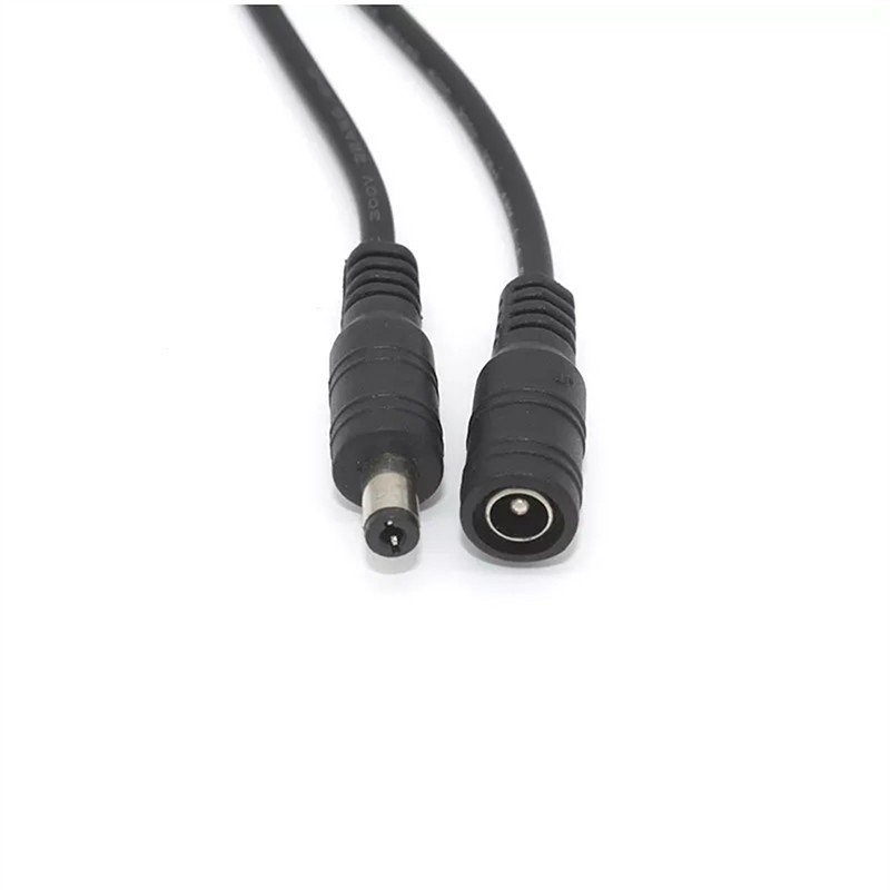 Extension Power Cable 12V DC Port 5.5mm x 2.1mm 5M/10M 22AWG Power Cord Male Female Extandable ...