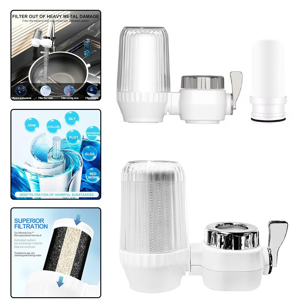 Faucet Mounted Filter 3 in 1 Strong Natural Mineral Filter Element ...