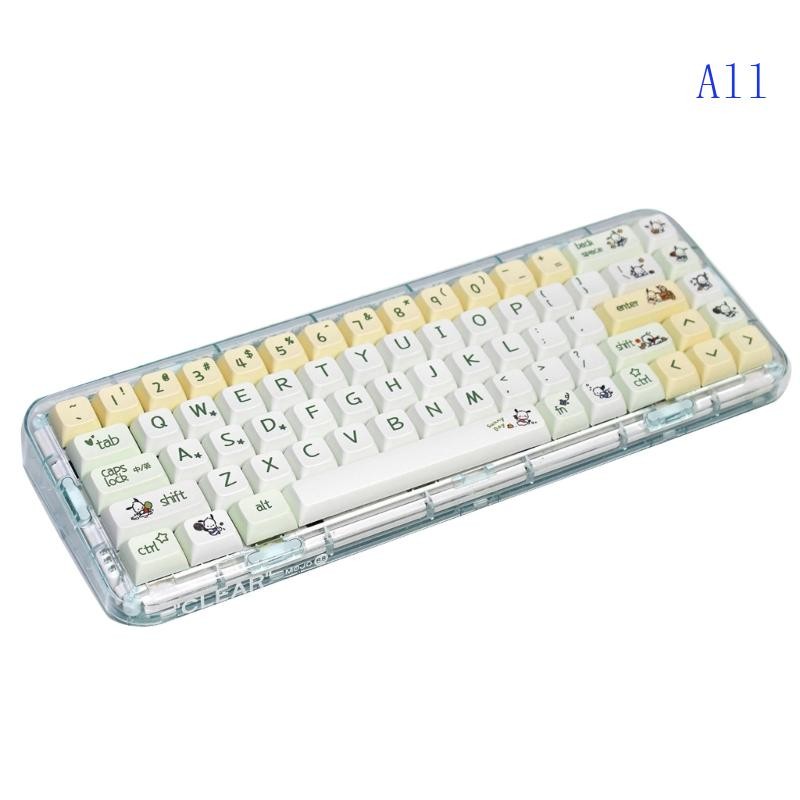All 135Pcs Cartoon Pochacco Keycaps PBT XDA Profile Keycap For ...