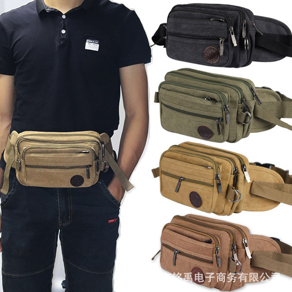 beg duit lelaki dompet beg duit Kilang langsung pelbagai fungsi kanvas ...