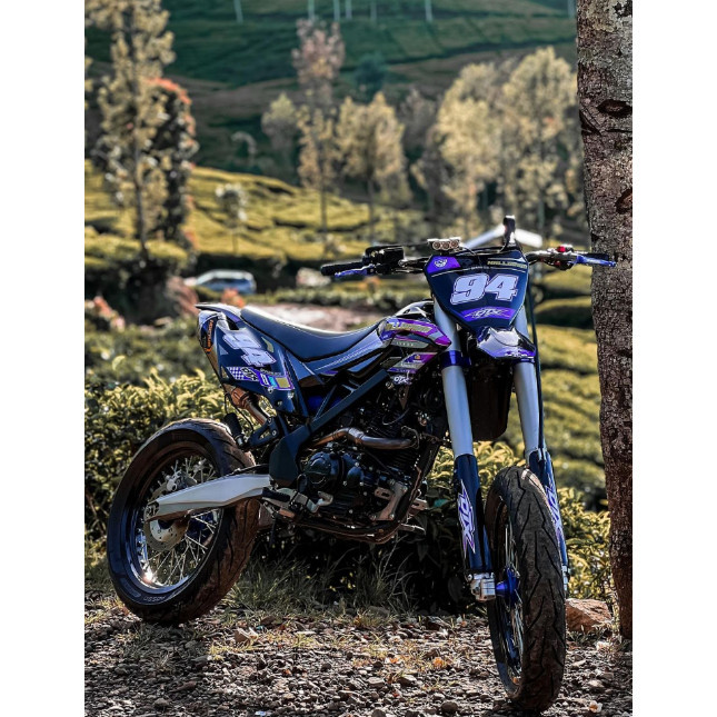 Decal/sticker Vixion Dtracker/dtx/CRF /klx BF-klx gordon-wr155 Etc ...