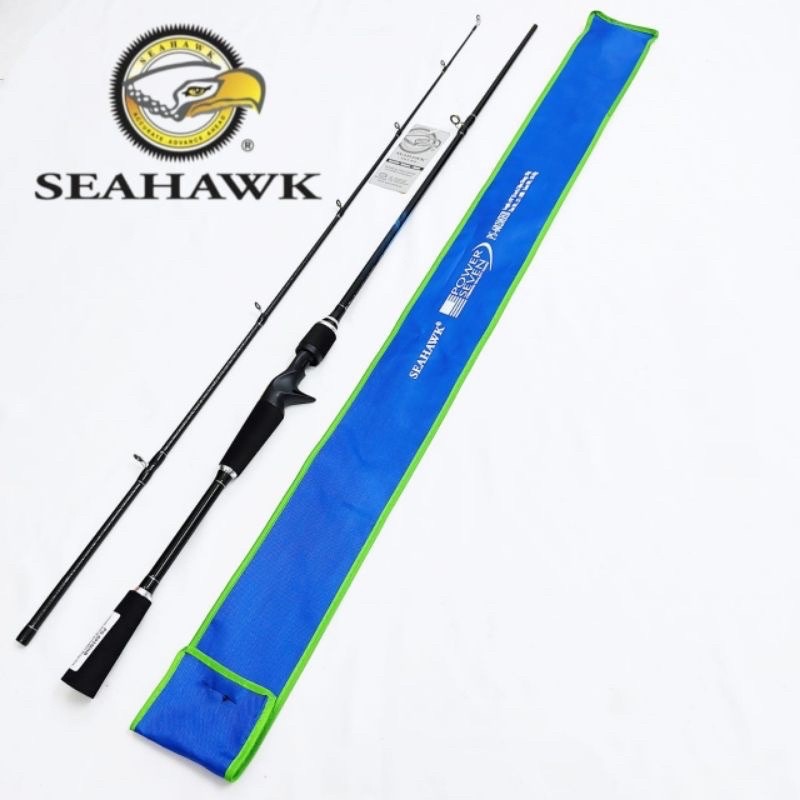 SEAHAWK POWER SEVEN PREMIUM GUIDE CASTING & SPINNING FISHING ROD 🔥Ready ...