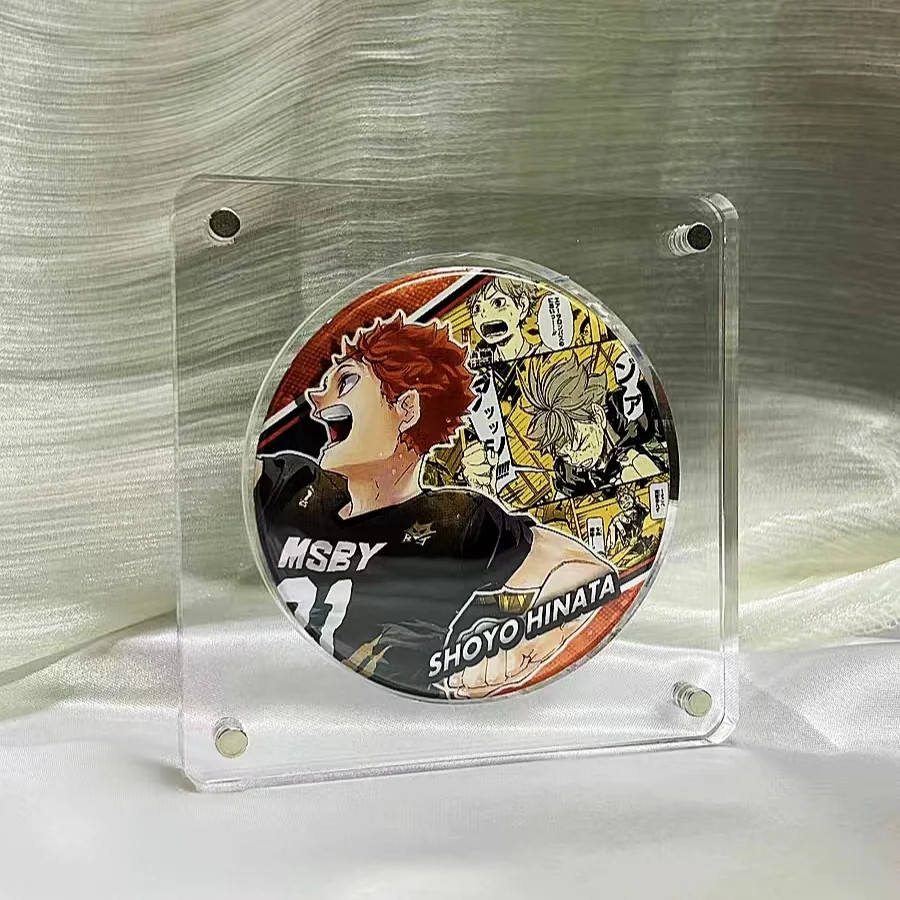 Acrylic Bar High Definition Card Anime Peripheral Storage Box Emblem ...