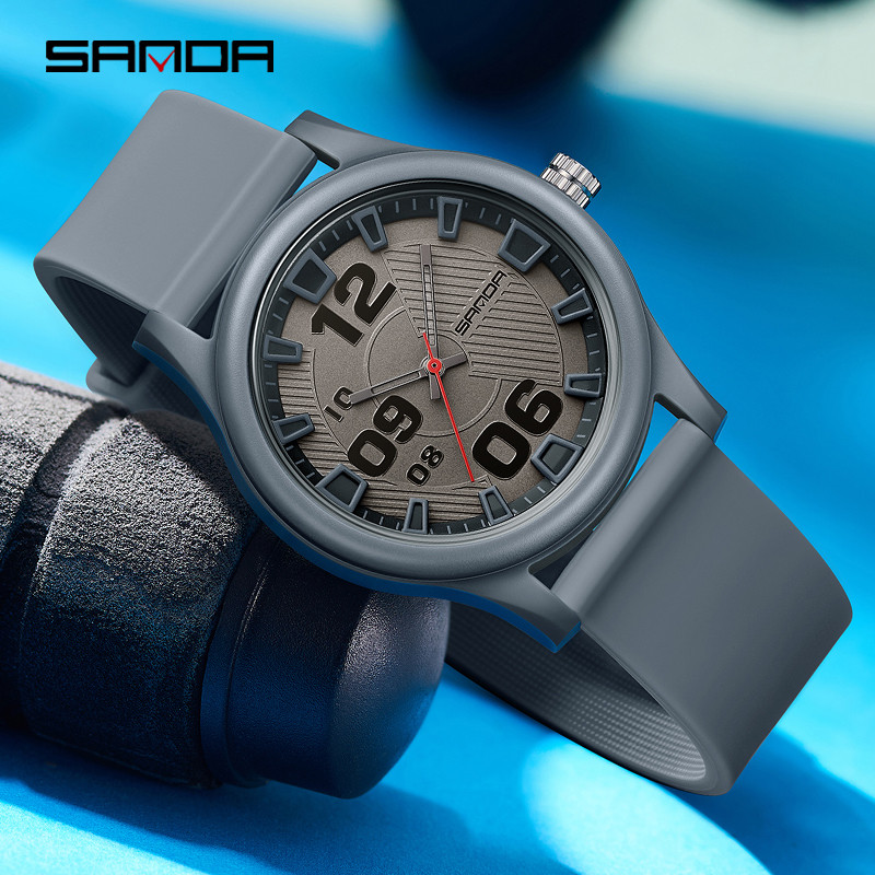 SANDA New Fashionable and Minimalist Student Watch Simple Trendy and ...