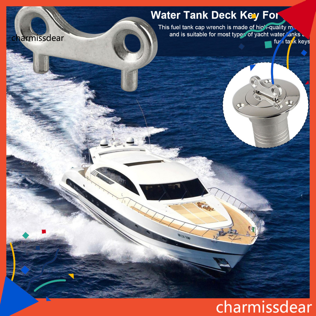 CHA Fuel Tank Cap Replacement Water Tank Deck Key Tool Stainless Steel ...