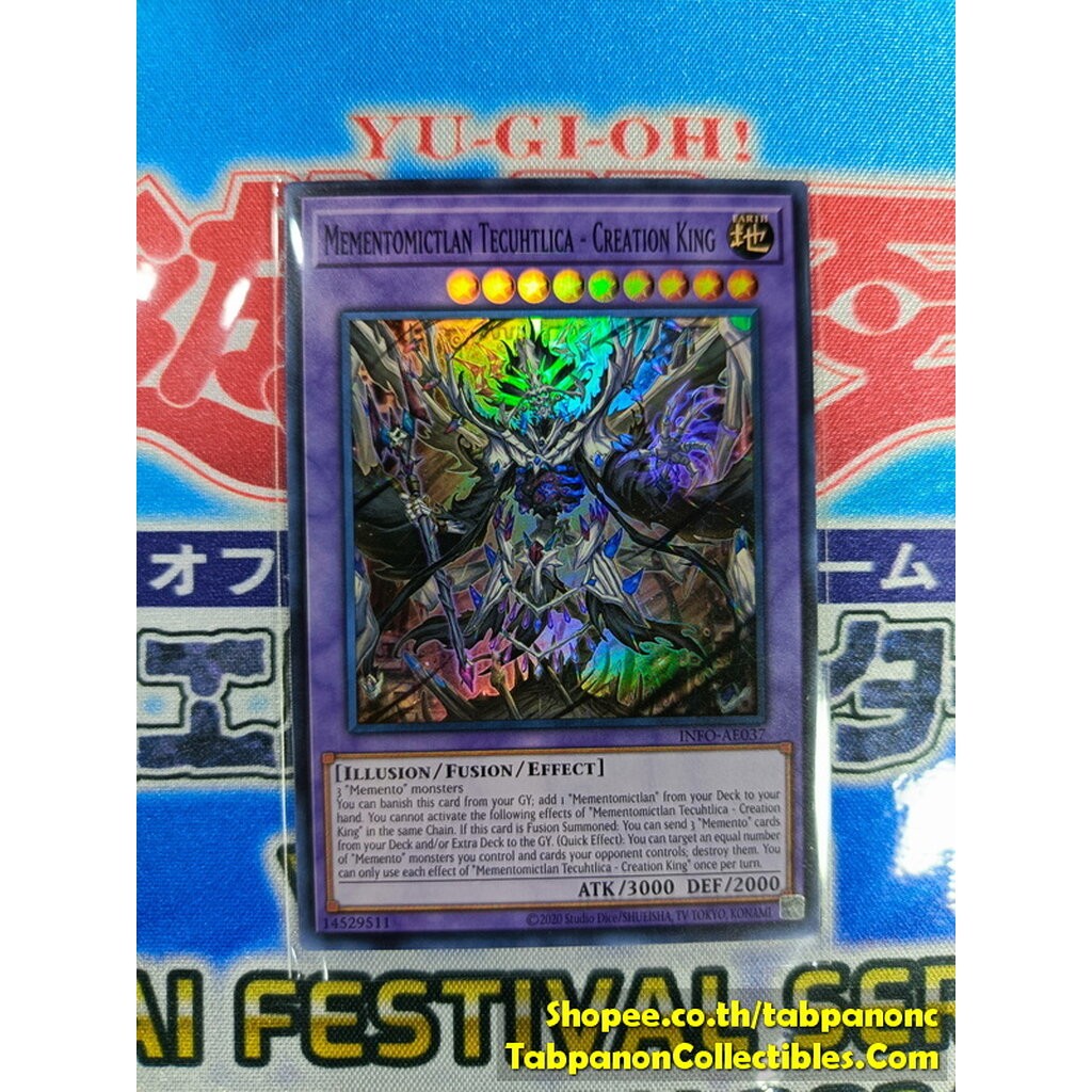INFO-AE037 Mementomictlan Tecuhtlica-Creation King-Super Rare | Shopee Malaysia