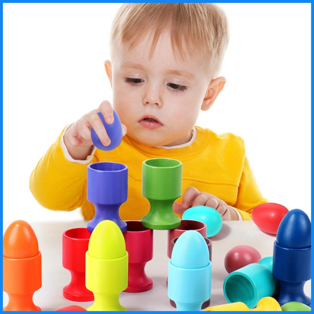 Color Sorting Sensory Toys Funny Ball Matching Game Color Ball Sorting ...