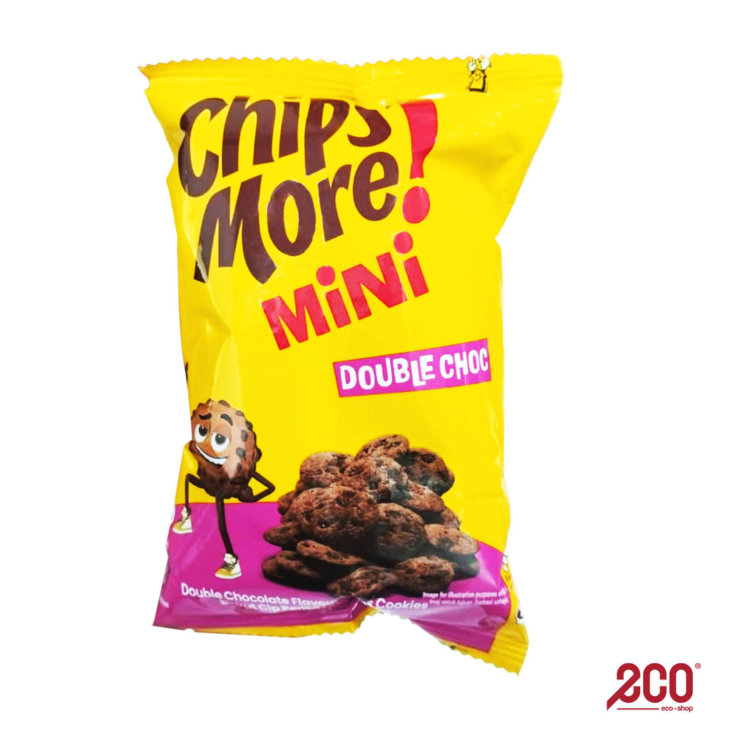 Mini Chipsmore Double Chocolate Chip Cookies 72G | Shopee Malaysia