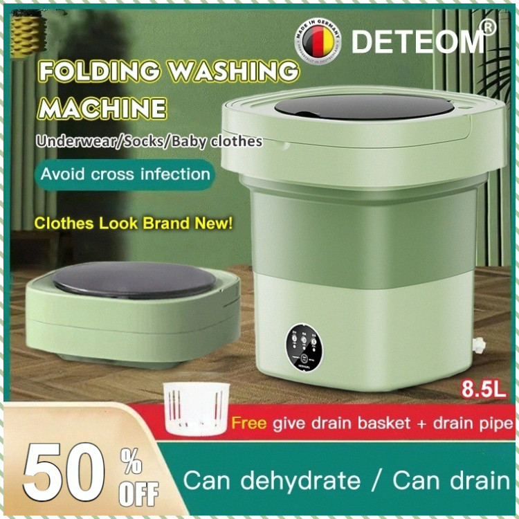 Foldable Y Blue Light Wash Small Washing Machine Mini Washing Machine ...