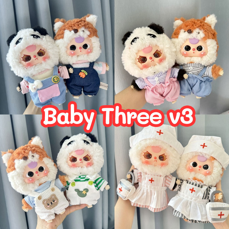 Baby Three v3 Doll Clothes Set Tree Dress v3 v3 v3 v3 v3 | Shopee Malaysia
