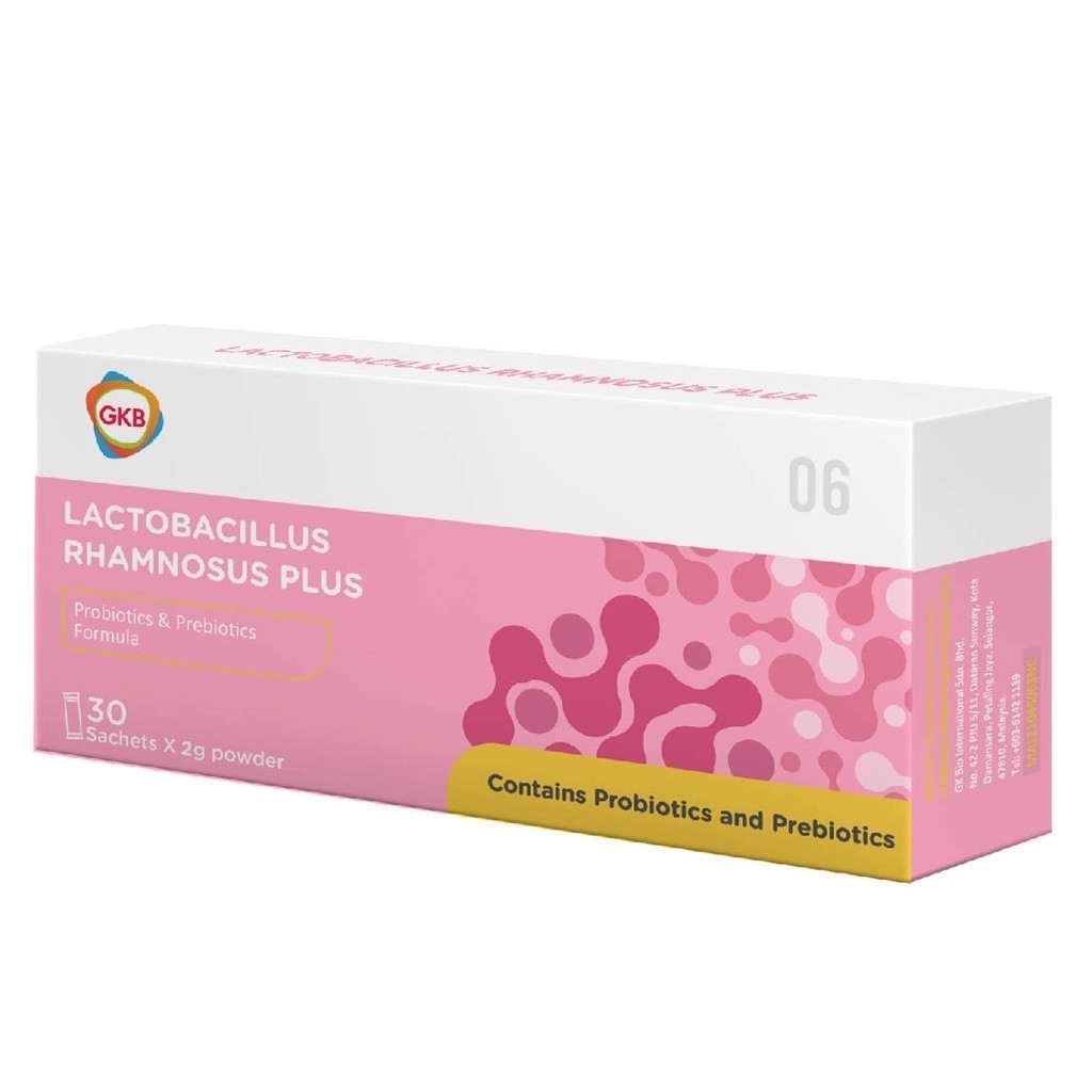 GKB LACTOBACILLUS RHAMNOSUS PLUS 30'S (EXP:16/2026) | Shopee Malaysia