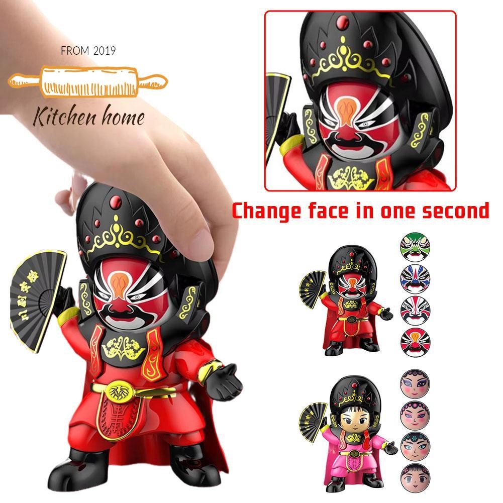 Face Changeable Doll Interactive Toy Face Changer Opera Face Changer ...