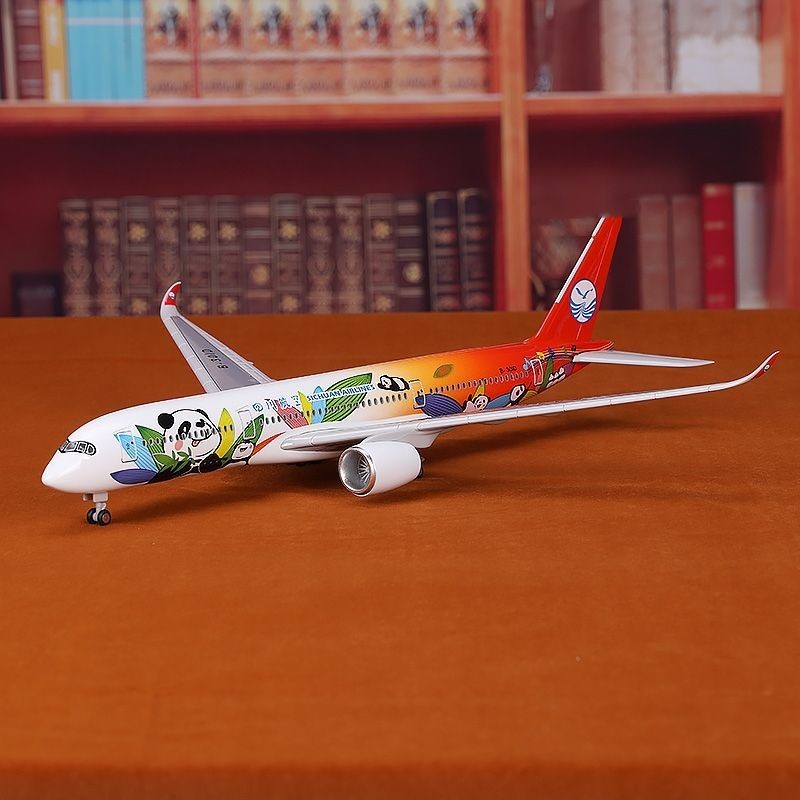With Wheels With Lights Chuanhang Sichuan Airlines Aircraft Model ...