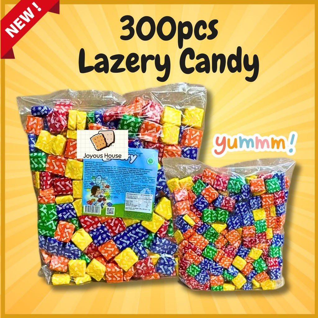 300pcs Lazery Chewy Candy Fruit Flavour for party goodies bag doorgift ...