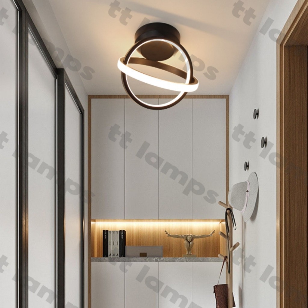 Lampu Siling.Lampu siling LED kecil dengan reka bentuk garis pintar ...