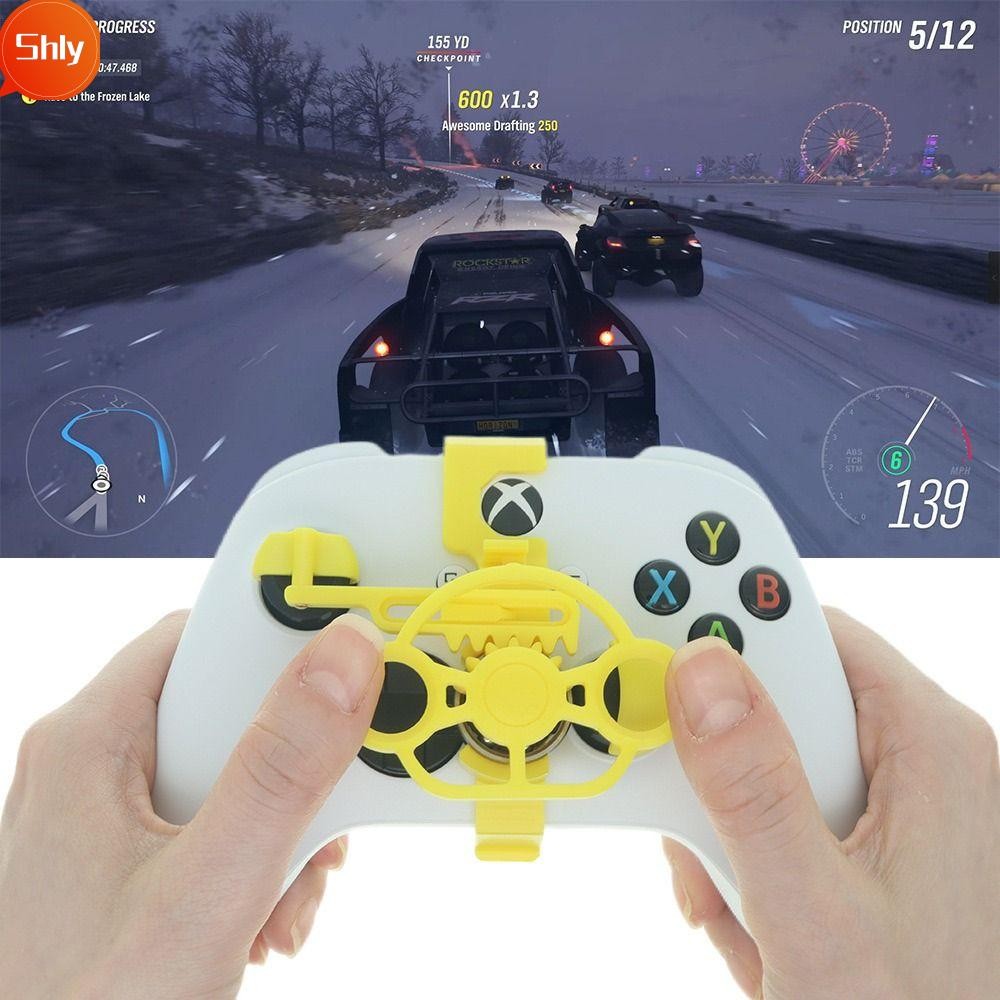 SHLY Controller Auxiliary Wheel, Universal Mini Game Steering Wheel ...