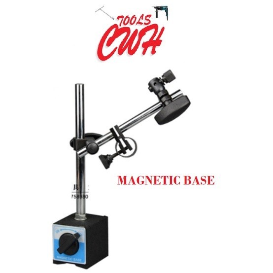 PRC FLEXIBLE ARM MAGNETIC BASE MAGNET STAND FOR DIAL INDIACATOR GAUGE ...