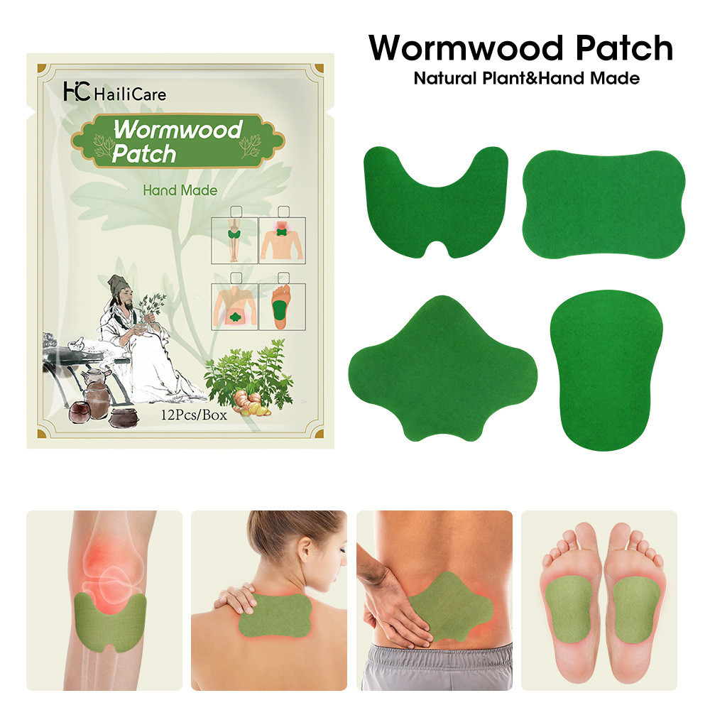 [Ready Stock] HailiCare HailiCare Wormwood Patch Knee Patch Acupoint Patch Lumbar Spine Patch ...