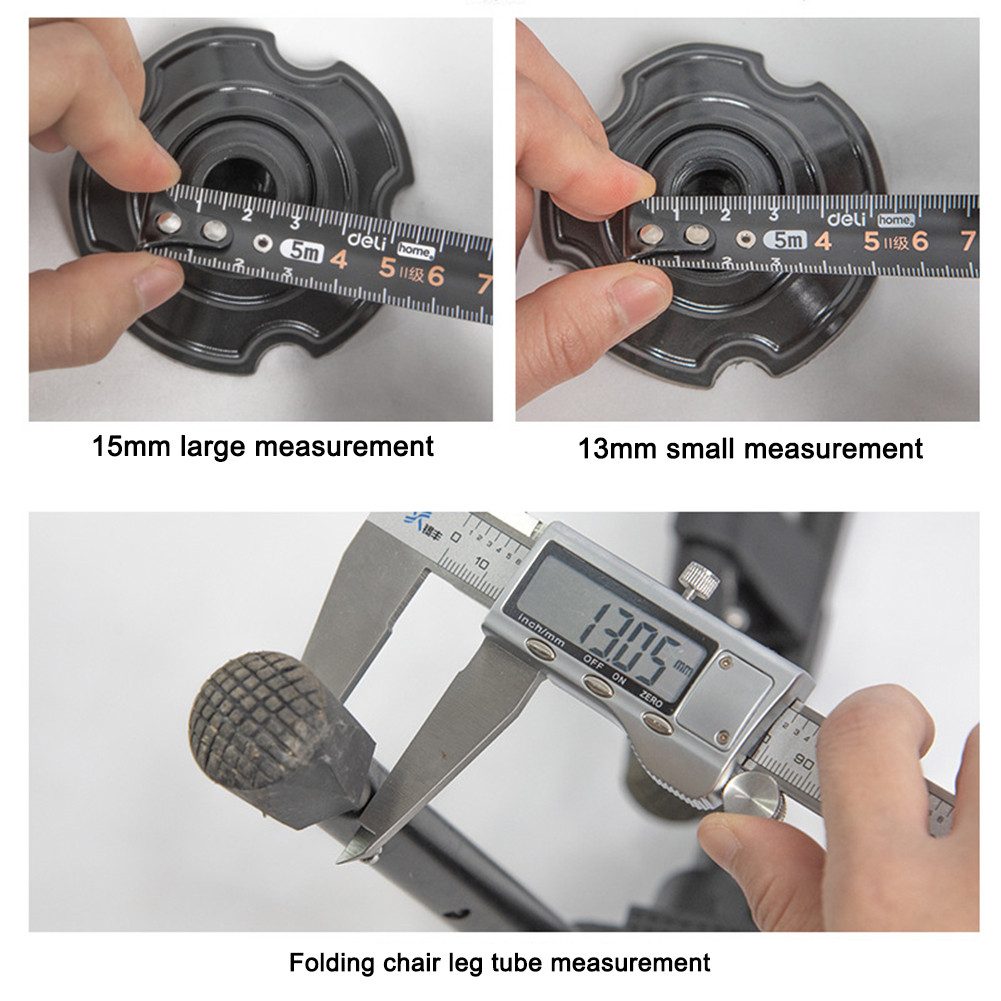 Folding Chair Foot Cover Non-slip Camping Table Legs Floor Protectors ...