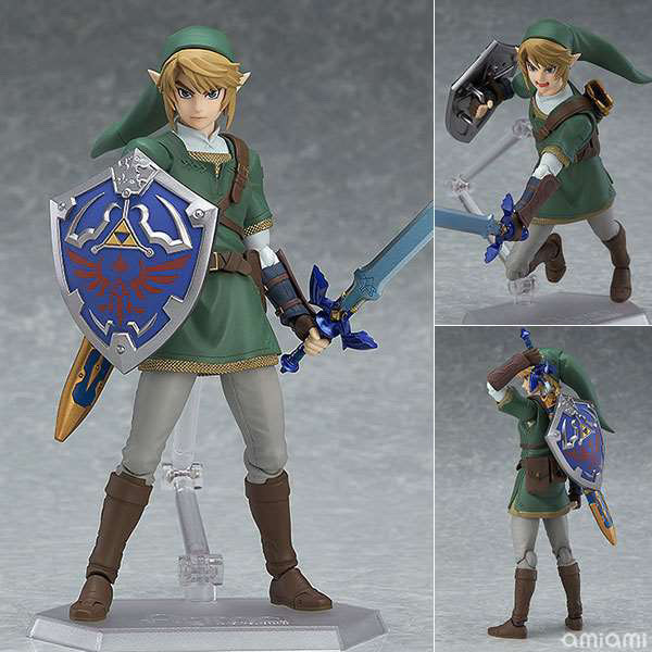 Figma 320 The Legend of Zelda Twilight Princess Zelda Link Deluxe ...