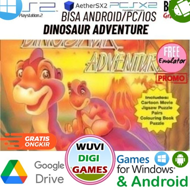Selling PS 2 Dinosaur Adventure Games | Can be used on PC / Android ...