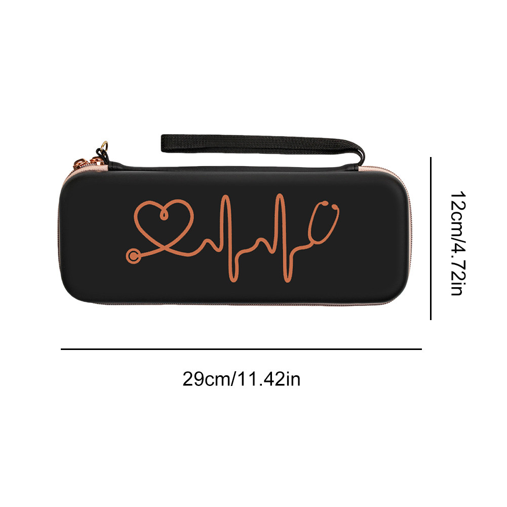Travel Carrying Case with Mesh Pocket Hard Stethoscope Case for 3M ...